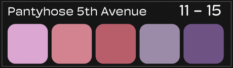 Second Life Marketplace - VANNIES Pantyhose 5th Avenue Color Pack 11-15 ...