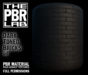 Second Life Marketplace - The PBR Lab - Dark Toned Bricks 04 - PBR ...