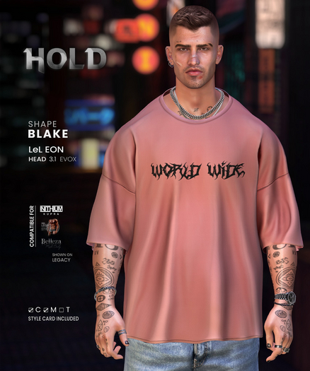 Second Life Marketplace - HOLD SHAPES - Blake - Shape LeLUTKA Eon 3.1 ...