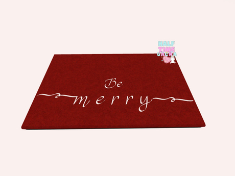 Second Life Marketplace - 05. ACORN Door Mat Gacha -Christmas