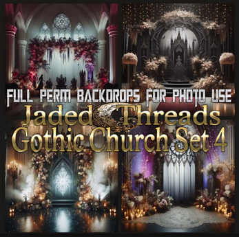 Second Life Marketplace - (JT) Gothic Church Set 4