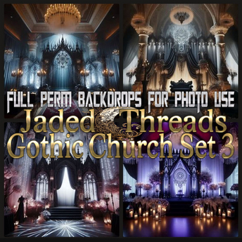 Second Life Marketplace - (JT) Gothic Church Set 3