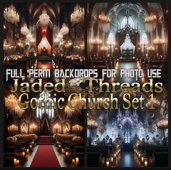 Second Life Marketplace - (JT) (JT) Gothic Church Set 1
