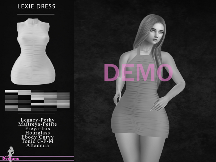 Second Life Marketplace - Lexie Dress Demo Hud