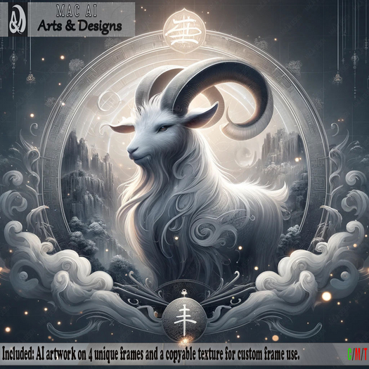 Second Life Marketplace - AI Art - Zodiac Asia - Goat-Yang