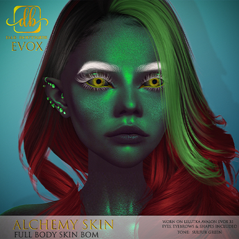 Second Life Marketplace - ALCHEMY Skin EvoX Full Body BOM Tone Sulfur ...