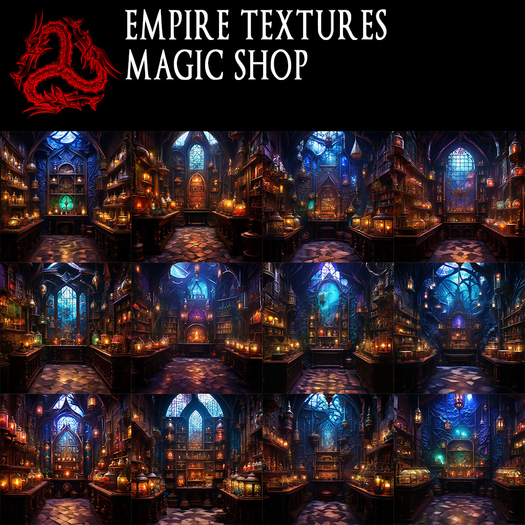 Second Life Marketplace - EMPIRE TEXTURES - magic shop