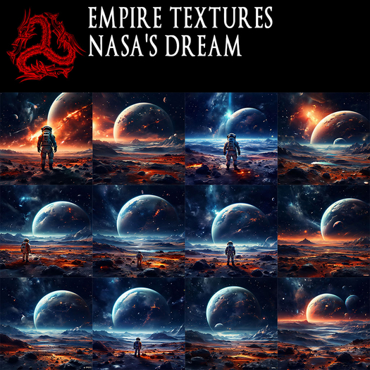 Second Life Marketplace - EMPIRE TEXTURES - nasa's dream