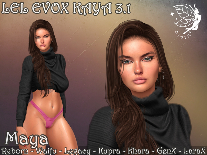 Second Life Marketplace - MAYA SHAPE LEL EVOX KAYA 3.1