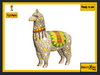 Second Life Marketplace - ::DisturbeD:: Alpaca Mosaic Figurine - FULL ...