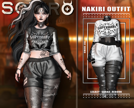 Second Life Marketplace - Sokiro - Nakiri Outfit - MegaPack