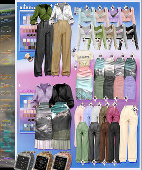 Second Life Marketplace - [DAMI] Back To Basic *C4 [MAITREYA] (box)