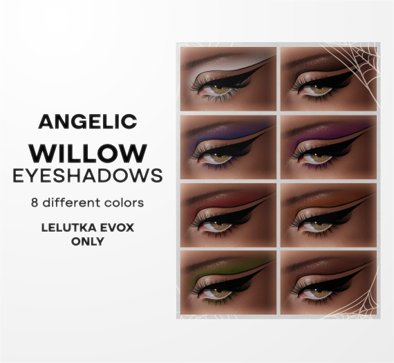 Second Life Marketplace - Angelic - "Willow" Eyeshadows