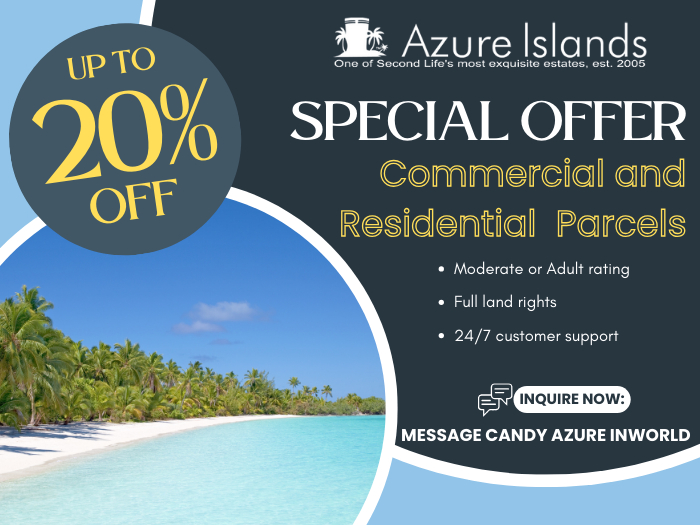 Second Life Marketplace - Azure Islands Parcels