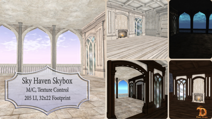 Second Life Marketplace - ^TD^Sky Haven Skybox