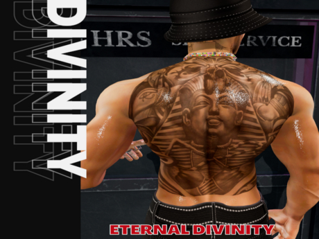 Second Life Marketplace - ED // Pyramid Back Tattoo