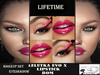 Second Life Marketplace - Lifetime NEW Eyeshadow - Lipstic LEL Evo X ...