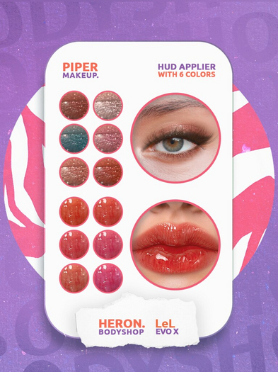 Second Life Marketplace - Heron - Piper Makeup - LeLUTKA EVOX