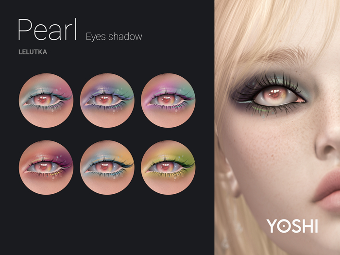Second Life Marketplace - YOSHI - Pearl Eyes shadow - LELUTKA - Pack