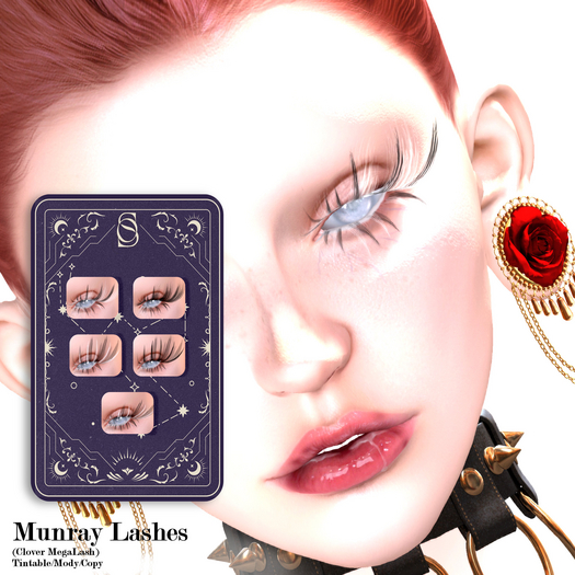 Second Life Marketplace - Ohrion Store- Munray Lashes For Clover ...