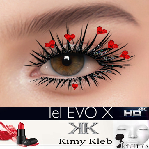 Second Life Marketplace - Lelutka Evo x Valentines Lashes Love Lashes