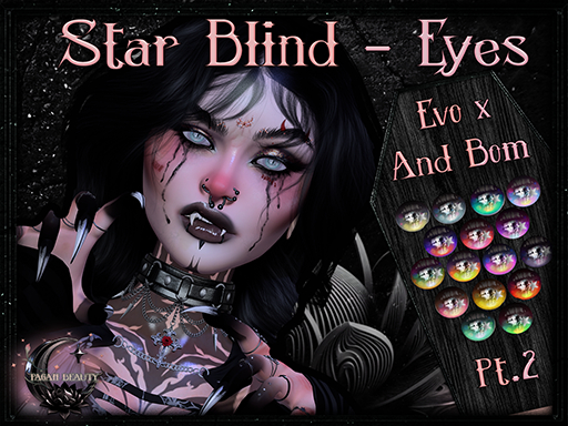 Second Life Marketplace - ! * Pagan Beauty - Star Blind - Evo X&Bom ...