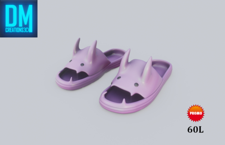 Second Life Marketplace - Demon Slippers Full Perm Mesh