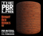 Second Life Marketplace - The PBR Lab - Bright Red Bricks 02 - PBR ...