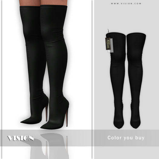 Second Life Marketplace - {ViSion} // Aleksia Boots - #4 - Maitreya ...