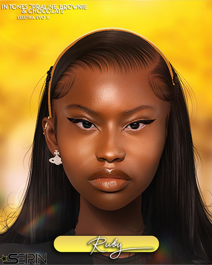 Second Life Marketplace - ' Seirin - Ruby Skin FATPACK