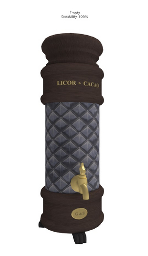 Second Life Marketplace - Cocoa Barrel [G&S]