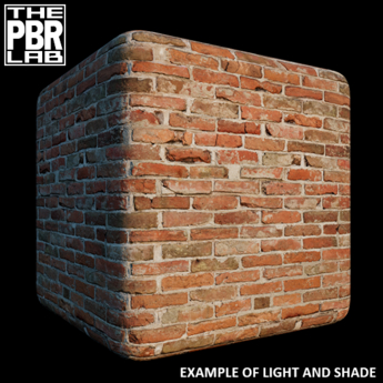 Second Life Marketplace - The PBR Lab - Red Bricks 07 - PBR Material ...