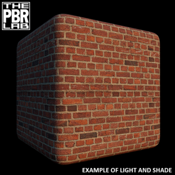Second Life Marketplace - The PBR Lab - Red Bricks 09 - PBR Material ...