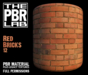 Second Life Marketplace - The PBR Lab - Red Bricks 12 - PBR Material ...