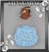 Second Life Marketplace - {Light Blue} "Gang Gang" Handbag