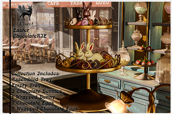 Second Life Marketplace - Oh Deer! Easter ChocolateRIE: Fatpack