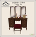 Second Life Marketplace - UR 50 Shades of Red Vanity Table Set (PG)