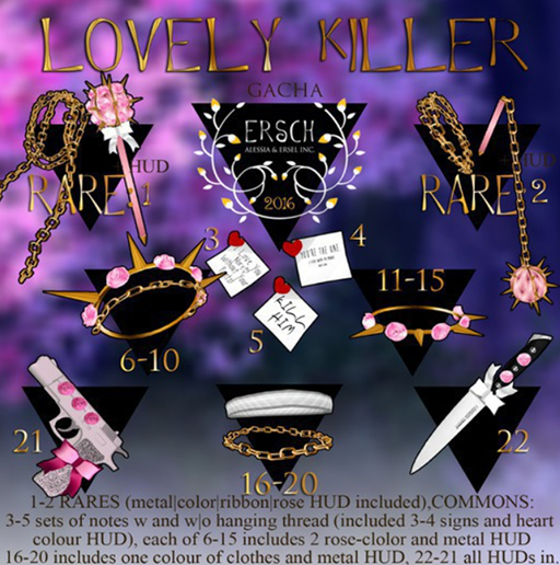 Second Life Marketplace - ERSCH - Lovely Killer Gacha 06 Headband ...