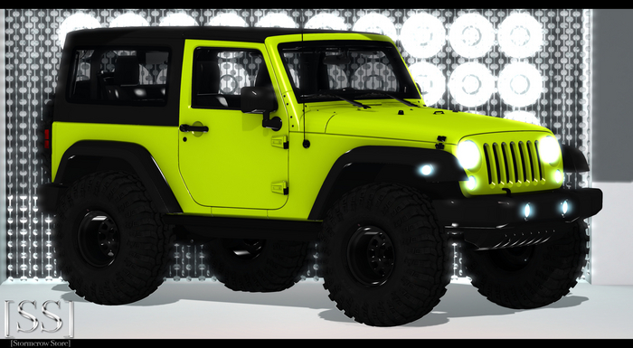 Second Life Marketplace - [Stormcrow Store] JW-Ultra Yellow Lemon Car