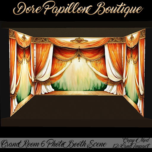 Second Life Marketplace - DPB Grand Room 6 Photo Booth Scene