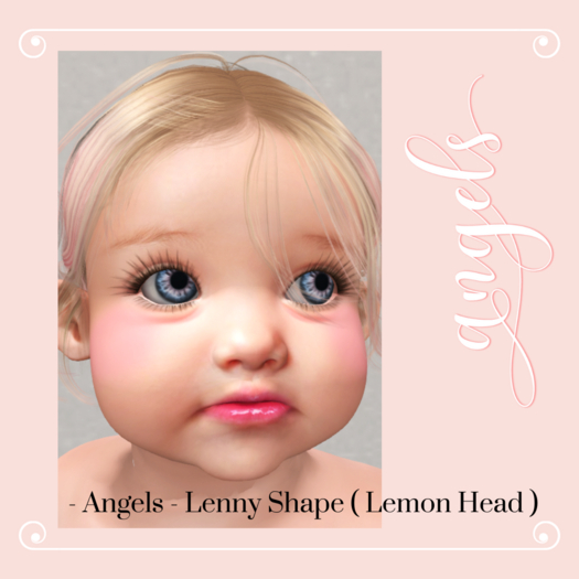 Second Life Marketplace - - Angels - Lenny Shape ( Lemon Head )