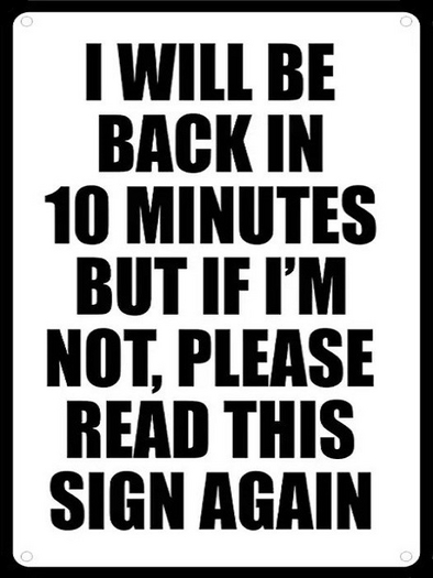 Second Life Marketplace - Silly Sign-Back in 10 Minutes