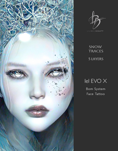 Second Life Marketplace - LB - Snow Traces Bom [EvoX]