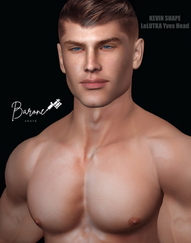 Second Life Marketplace - [Barone] Shape Kevin - LeLUTKA Yves Head
