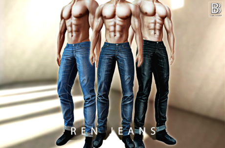 Second Life Marketplace - [BB] Ren jeans Black