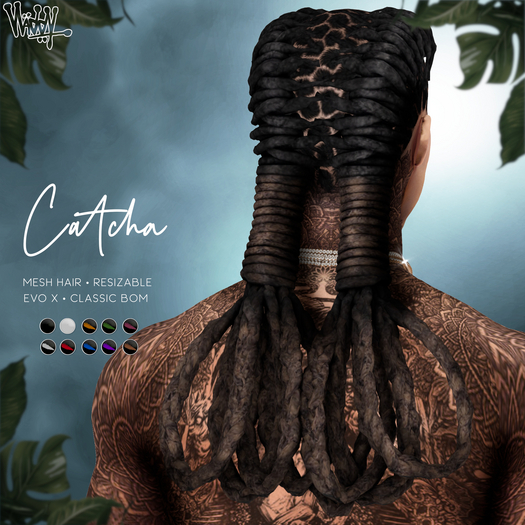 Second Life Marketplace - Vladdy // "Catcha" Dreadlocks