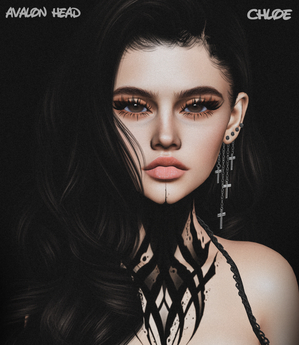 Second Life Marketplace - GlissElla Beauty - Chloe Lelutka AVALON Head ...