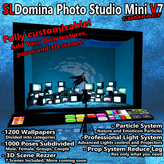 Second Life Marketplace - ONLY TODAY XMAS OFFER -30% SLDomina Mini ...