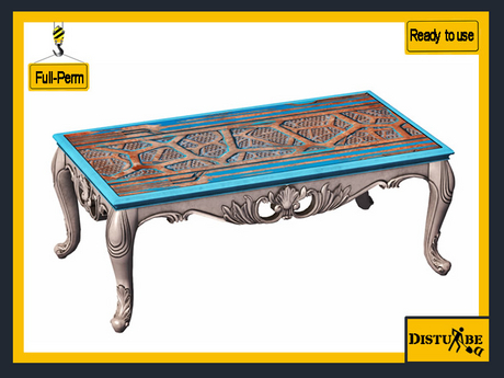 Second Life Marketplace - ::DisturbeD:: Sci-Fi Cyberpunk Coffee Table ...