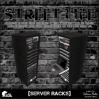 Second Life Marketplace - Street Life: Server Deco